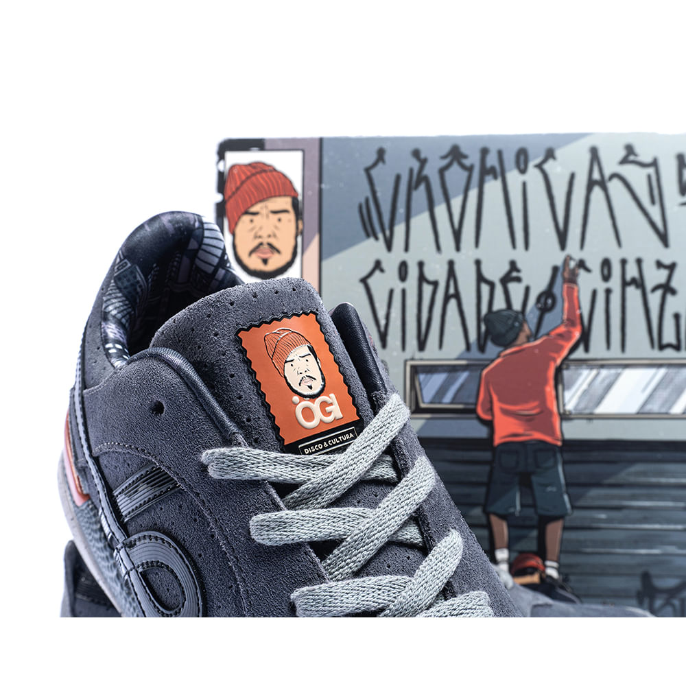 Tênis ÖUS Phibo 1123 Crônicas da Cidade Cinza - Loja OUS Oficial