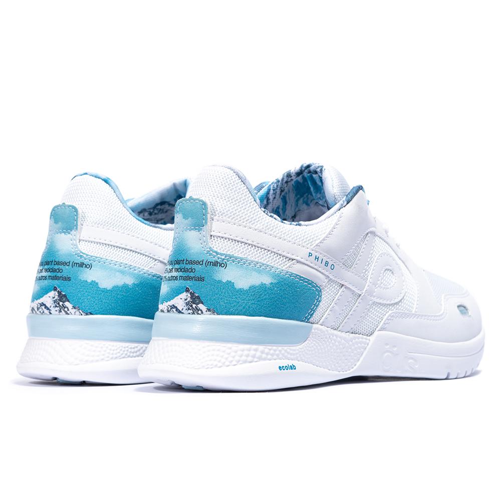Tênis Öus Phibo 1123 Branco Azul Ocre OE - Loja OUS Oficial
